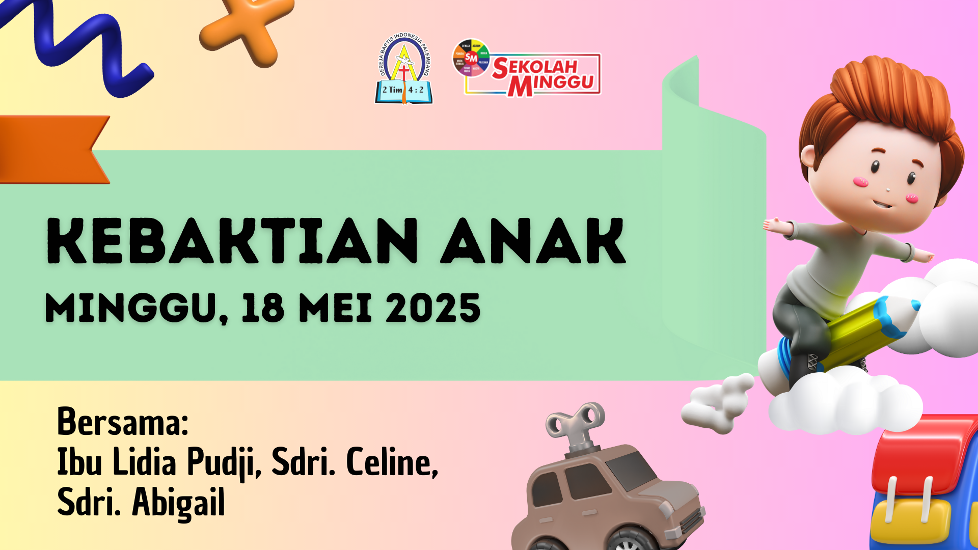 WARTA | GEREJA BAPTIS INDONESIA PALEMBANG | | Gereja Baptis Indonesia ...